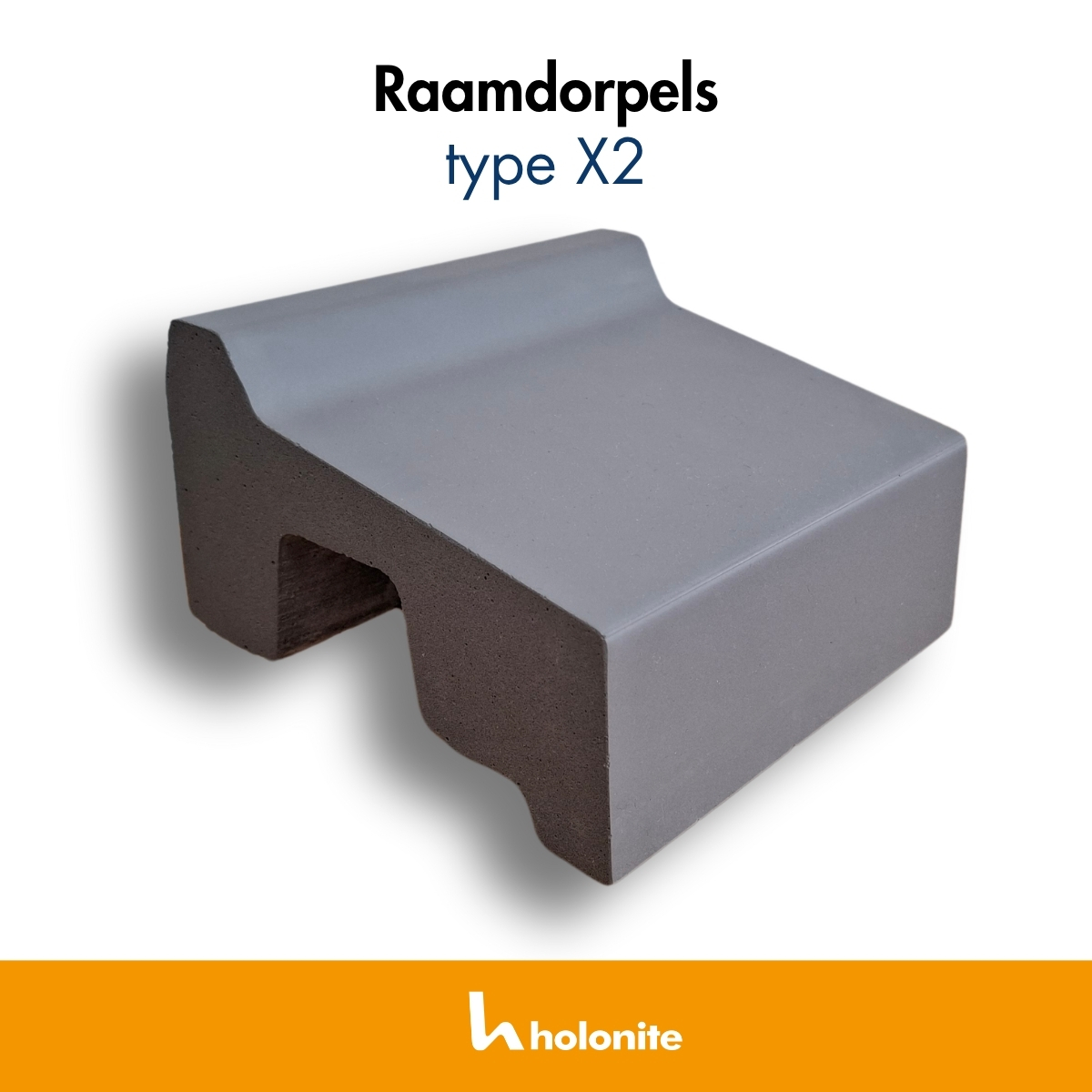 Raamdorpel type X voor traditioneel ontworpen gebouwen - Bouwproducten