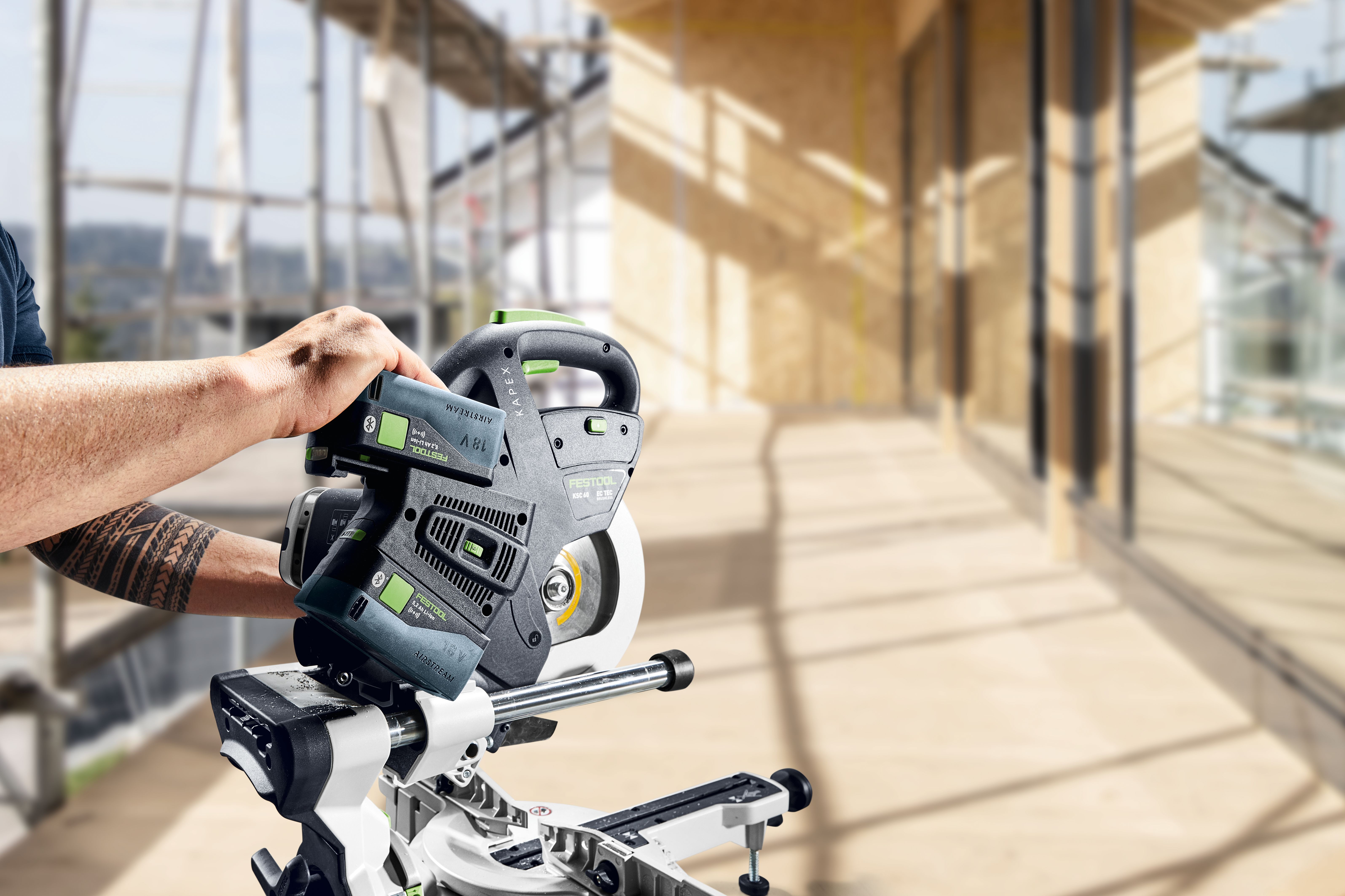 KSC 60 Festool accu-afkortzaag - Bouwproducten