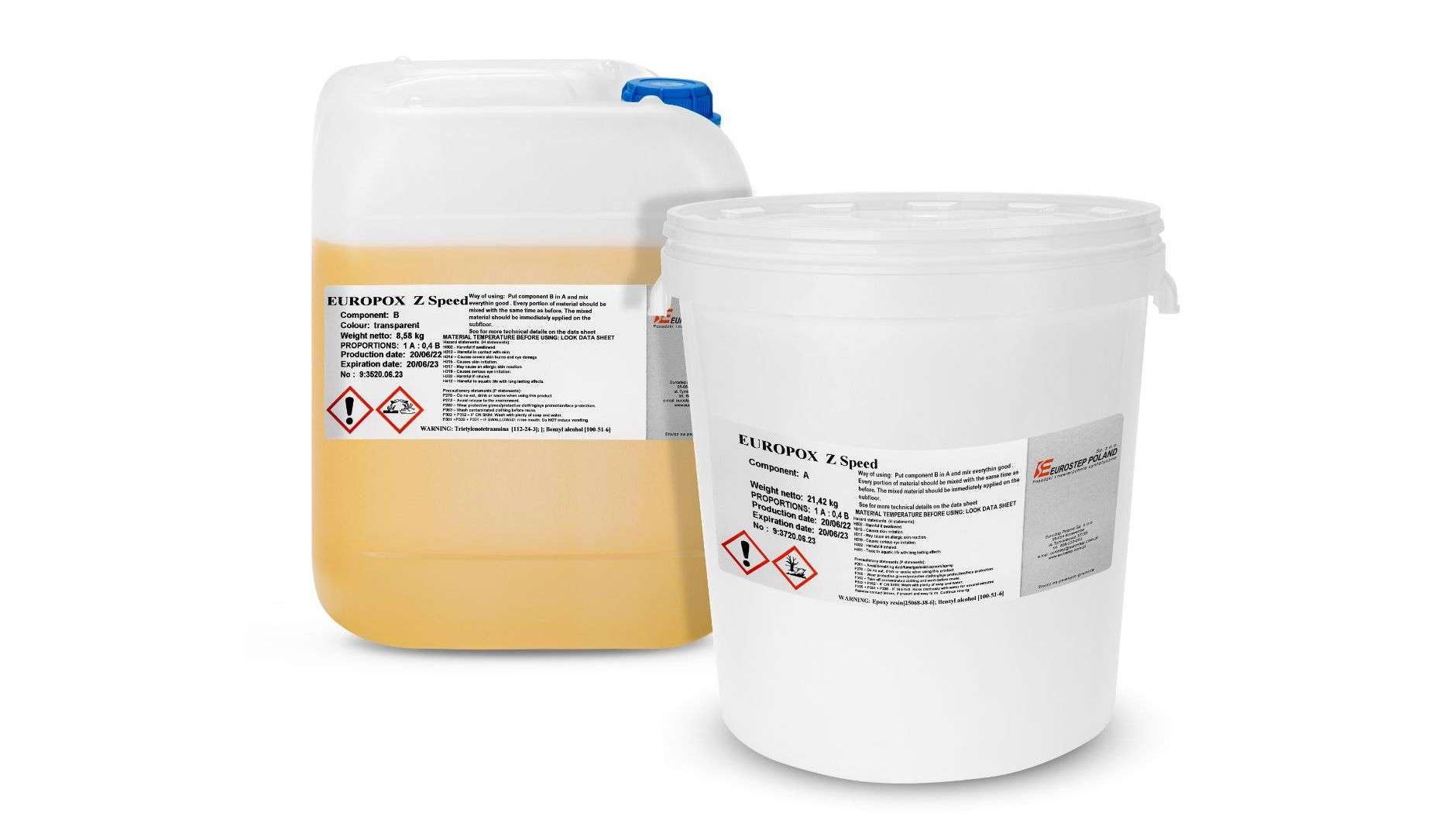 EUROPOX Z Speed epoxyprimer voor cementgebonden ondergronden ...