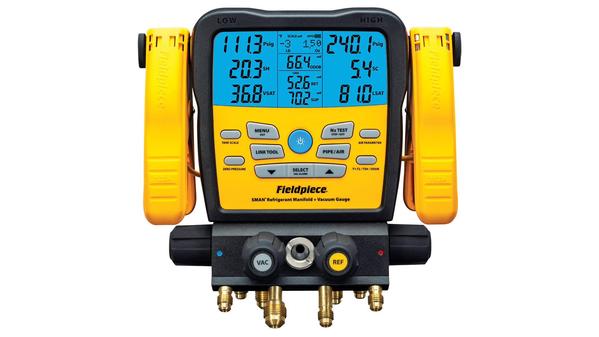 Fieldpiece SM482V digitale 4-weg manifold - Bouwproducten