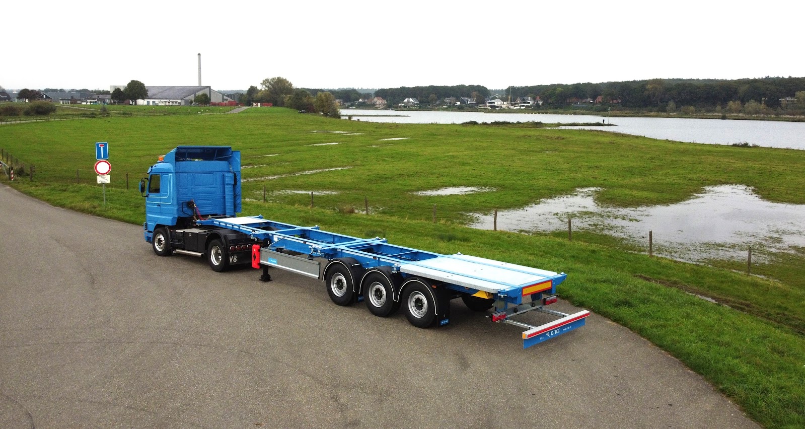 Terminal Chassis voor korte afstanden - Bouwproducten