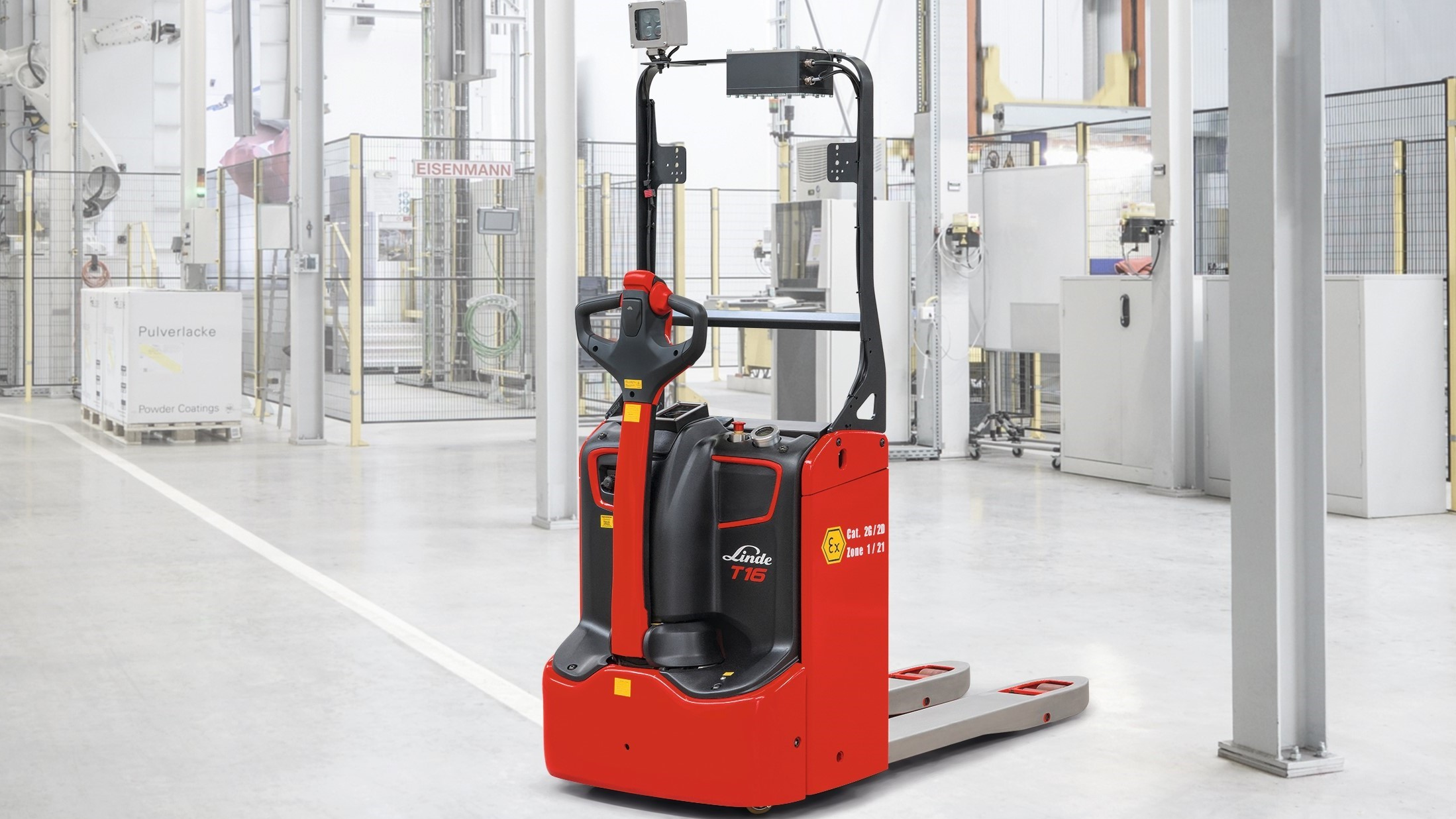 Linde T16 EX - T20 EX meelooppalletrucks - Bouwproducten