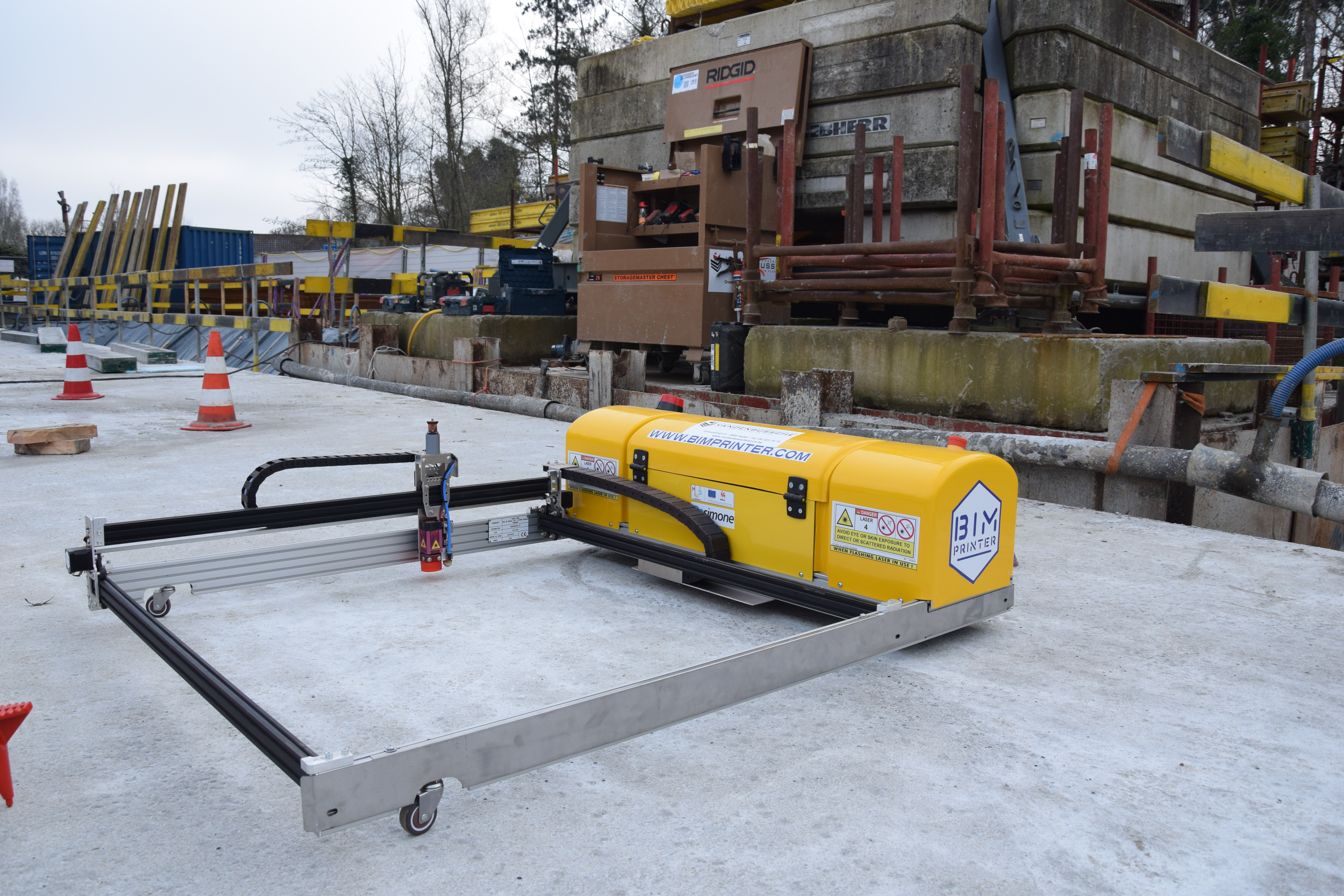 Eerste inzet BIM-printer: ‘meer efficiëntie en minder fouten ...