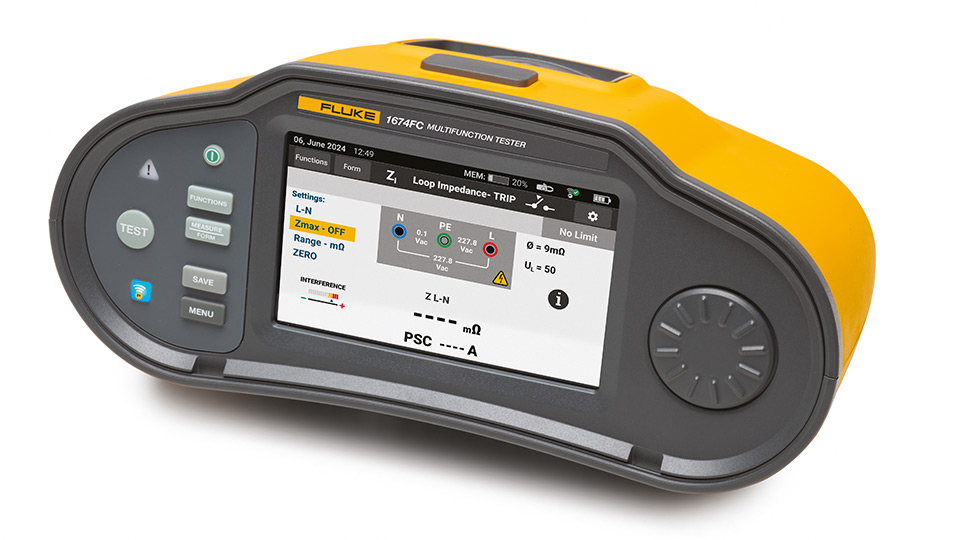 Fluke 1670-serie installatietesters - Bouwproducten