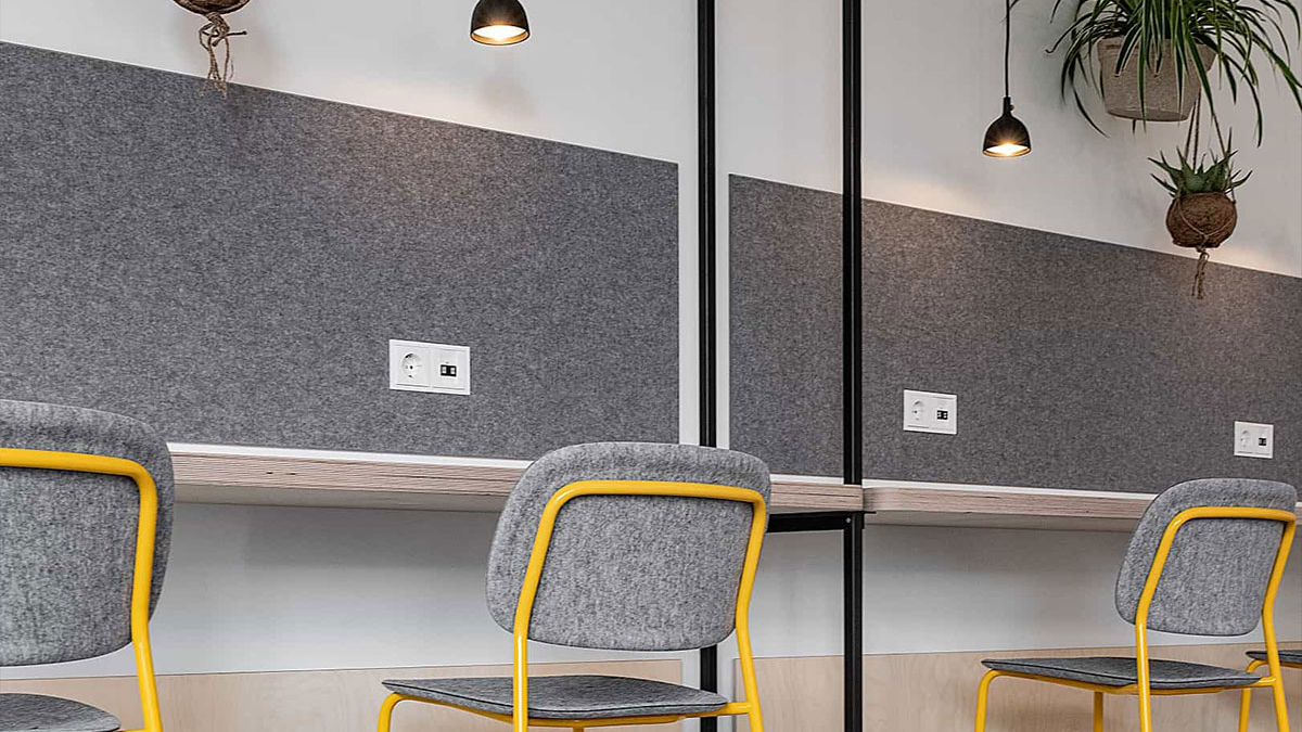 Refelt akoestische PET Felt panelen - Bouwproducten