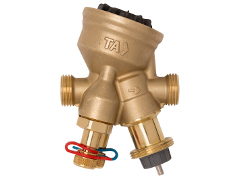 Regel- en inregelafsluiter TA-Compact-P - Bouwproducten