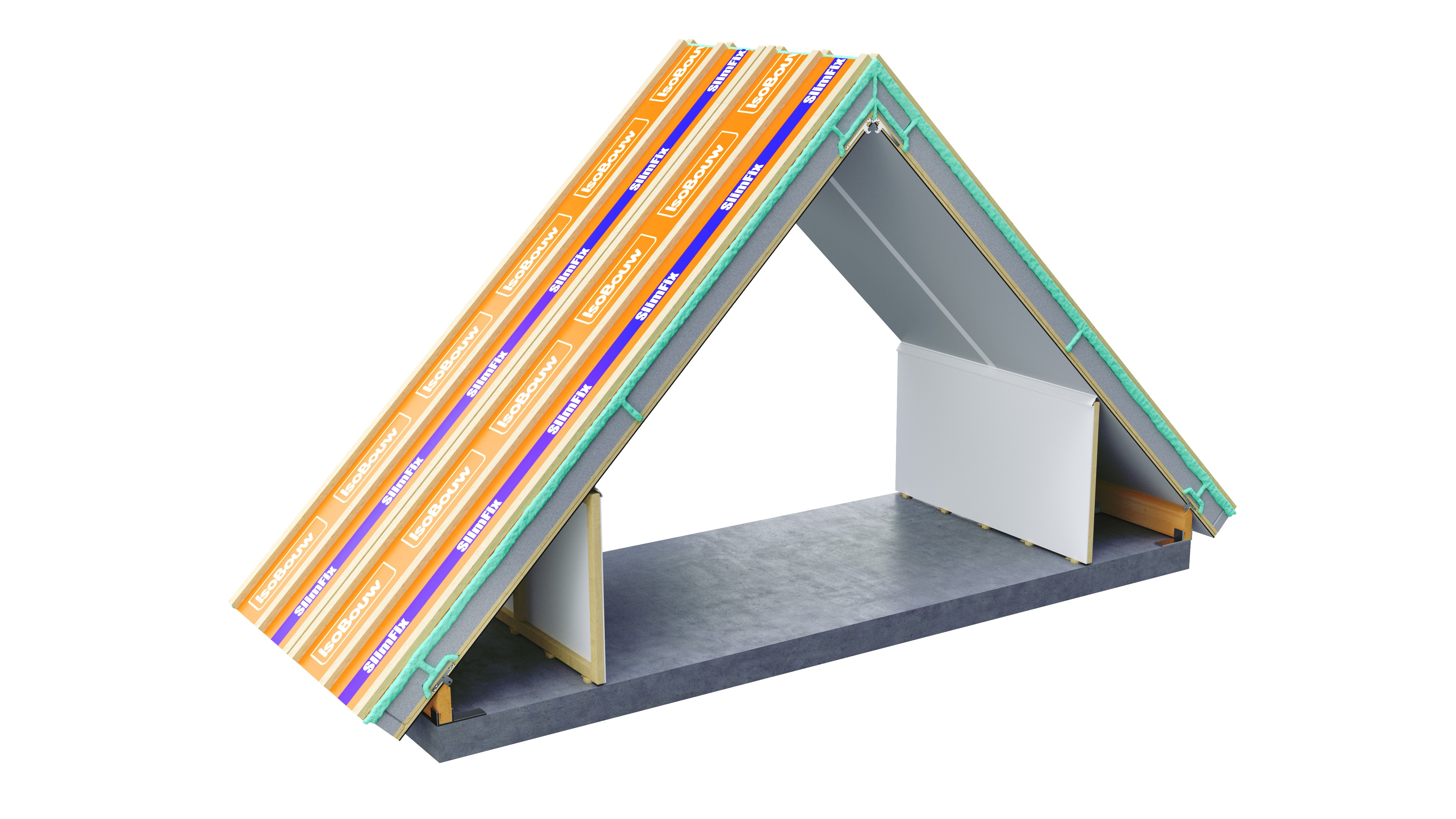 SlimFix Max is een innovatief prefab dakelement van Isobouw uit Someren ...