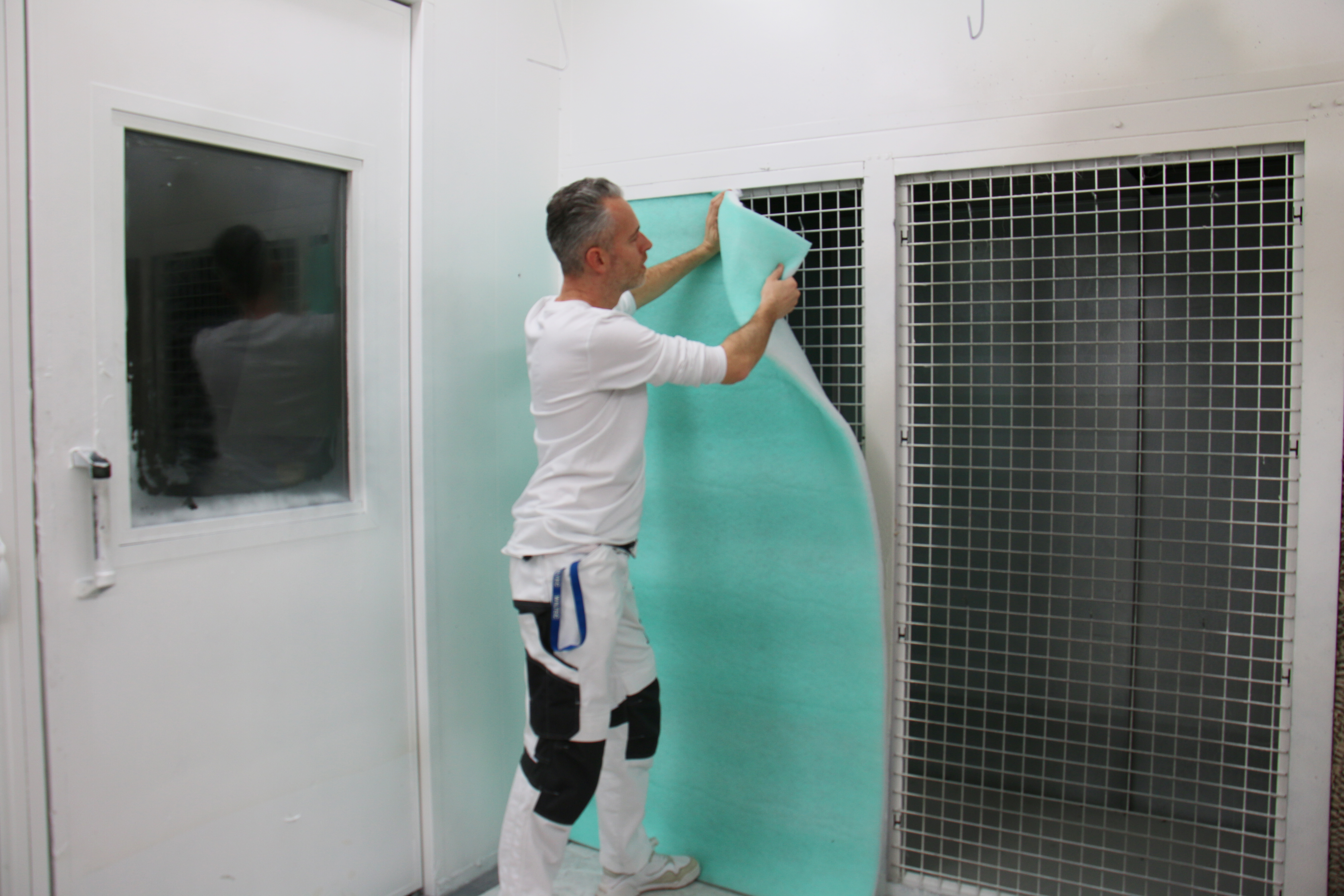Wiltec ZeroGlass paintstop circulair en efficiënt spuitcabinefilter ...