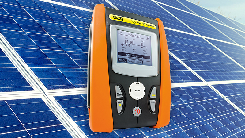 PVChecks-PRO testinstrument voor PV-installaties - Bouwproducten